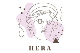 Ancient Greek Mythology Olympian Gods Hera SVG Cut file by Creative ...