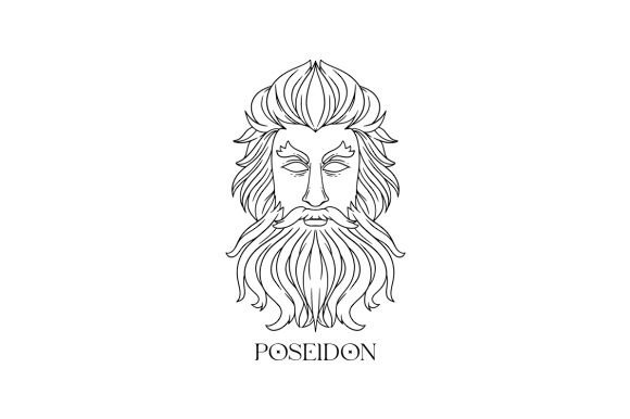 Ancient Greek Mythology Olympian Gods Apollo SVG Cut file by Creative ...