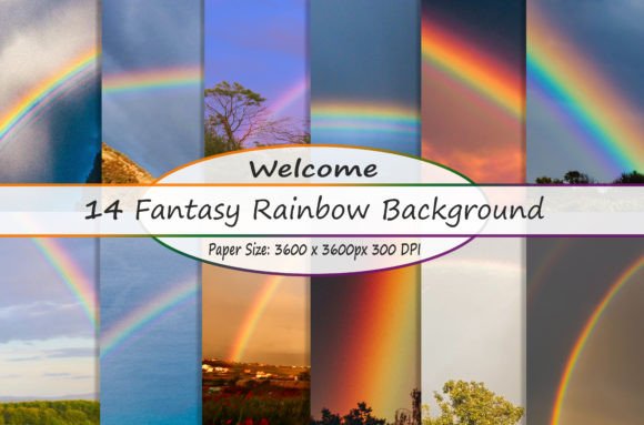 Watercolor Rainbow Galaxy Background Graphic by Digital Creative Studio ...