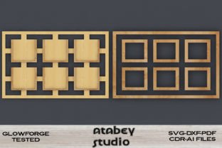Collage Frame Svg, Picture Frame Svg Dxf · Creative Fabrica
