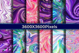Liquid Marble Digital Paper Graphic by zohuraakter524 · Creative Fabrica
