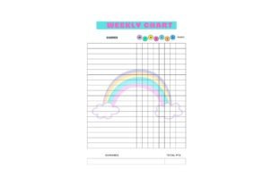 FREE Printable Weekly Chore Chart Graphic by KY Designx · Creative Fabrica