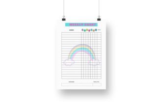 FREE Printable Weekly Chore Chart Graphic by KY Designx · Creative Fabrica