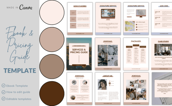 Canva Editable Template Bundle Bundle · Creative Fabrica