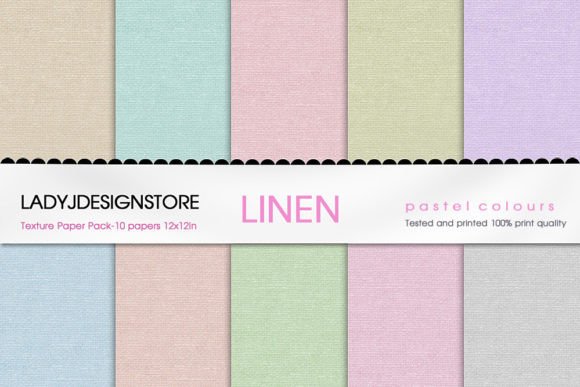 Pastel Linen Paper Background Graphic by ladyjdesignstore · Creative ...