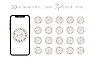 30 Influencer Instagram Highlight Covers Graphic by Business Chic ...