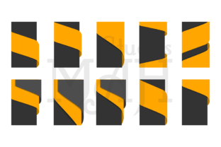 360+ Corner and Border Vector Shape Graphic by mahstudios · Creative ...