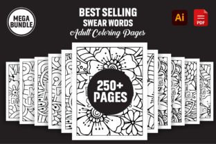 250+ Stress Relief Adult Coloring Pages Graphic by Coloringtivity ...