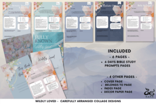 Bible Study Writing Prompts/Printable Graphic by Nann Digital Art ...