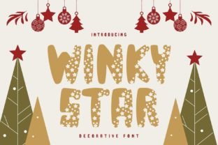 Winky Star Font by Brown Cupple Fonts · Creative Fabrica