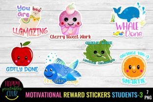 Big Motivational Reward Stickers Bundle Graphic by Happy Printables ...