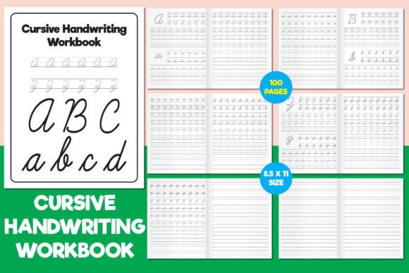 Cursive Handwriting Workbook for Kids Graphic by 2masudrana4 · Creative ...