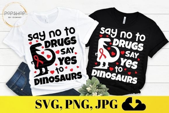Red Ribbon Week | Say No to Say Yes Graphic by Oummy Pj · Creative Fabrica