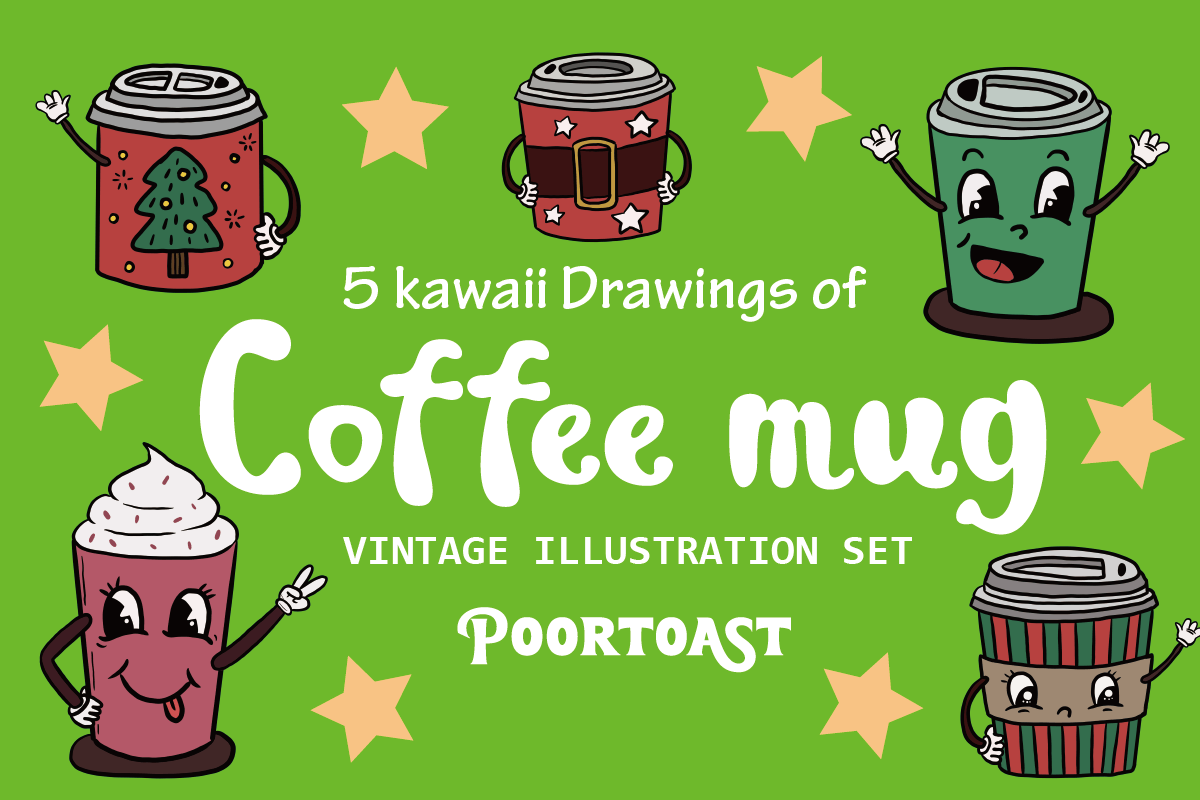 Coffee Mugs Graphic by Poortoast · Creative Fabrica