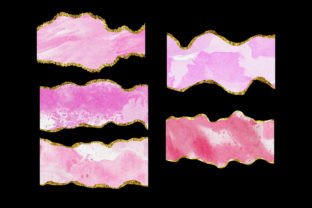 Valentine Watercolor Borders Clipart Graphic by PinkPearly · Creative ...
