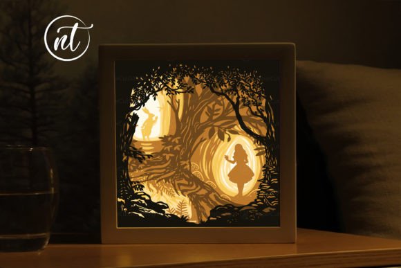 1346 Shadow Box Template Designs & Graphics