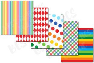 Primary Colors Digital Background Papers Graphic by bestgraphicsonline ...