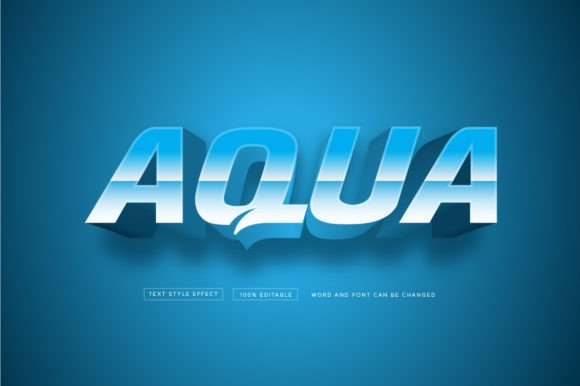 Blue Space Text Effect Editable Graphic by nandaradhurii16 · Creative ...