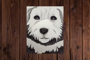 Puppy Coloring Pages - Cute Dogs Graphic by Bonobo Digital · Creative ...