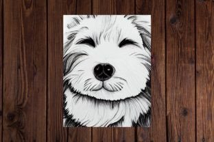 Puppy Coloring Pages - Cute Dogs Graphic by Bonobo Digital · Creative ...