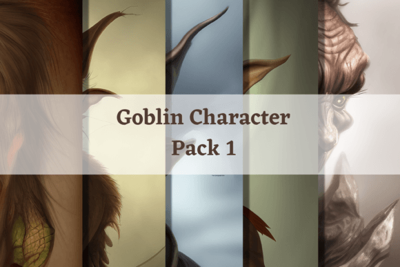 Fantasy Character Goblin Image Pack 1 Graphic by Matthew Gallo ...