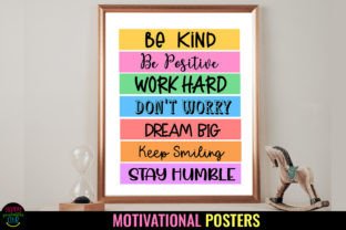 Motivational Quotes Poster Classroom Graphic by Happy Printables Club ...