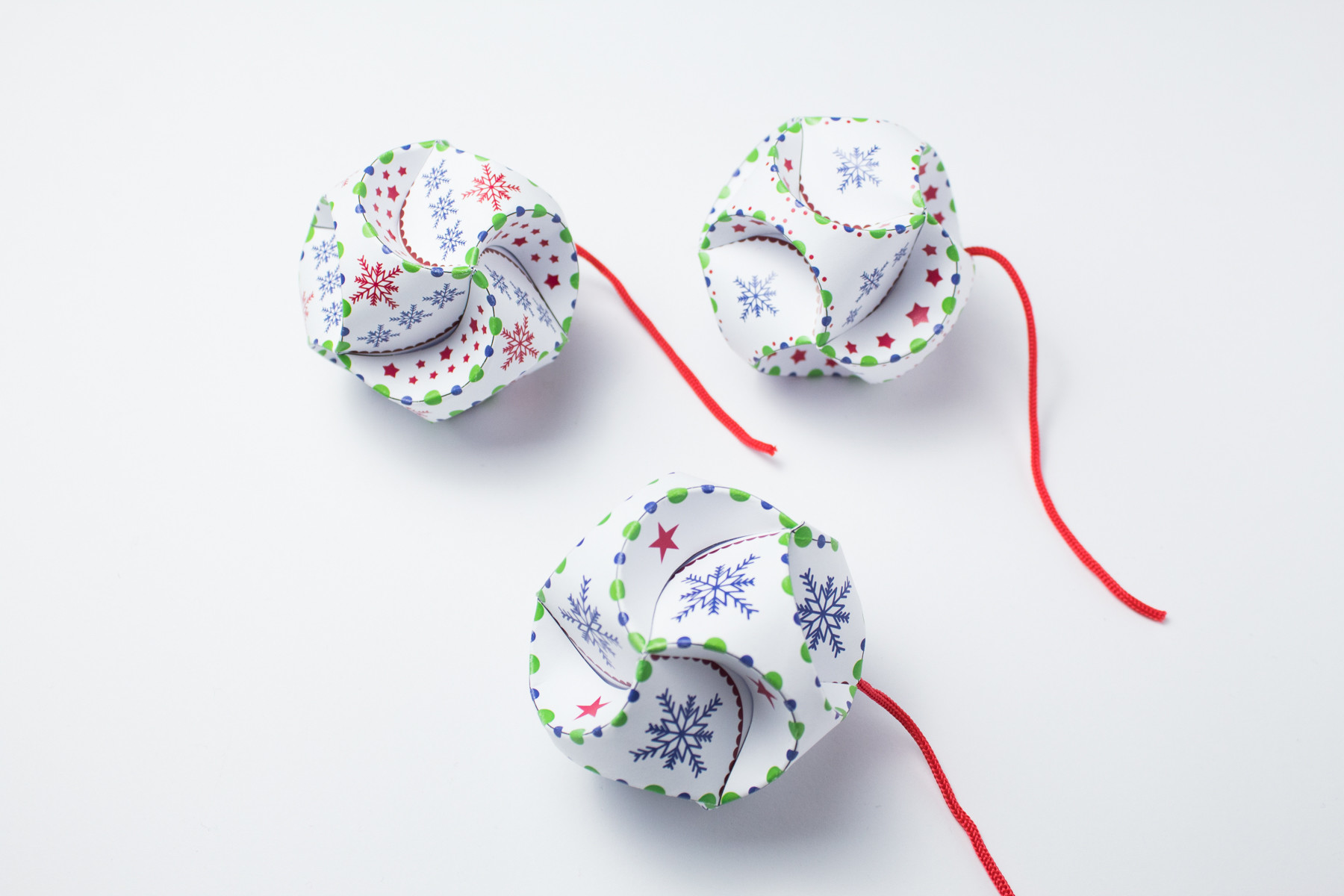 Christmas Bauble Set · Creative Fabrica