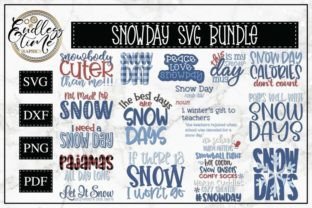 Snow Day SVG Bundle Graphic by Endless Time Graphics · Creative Fabrica