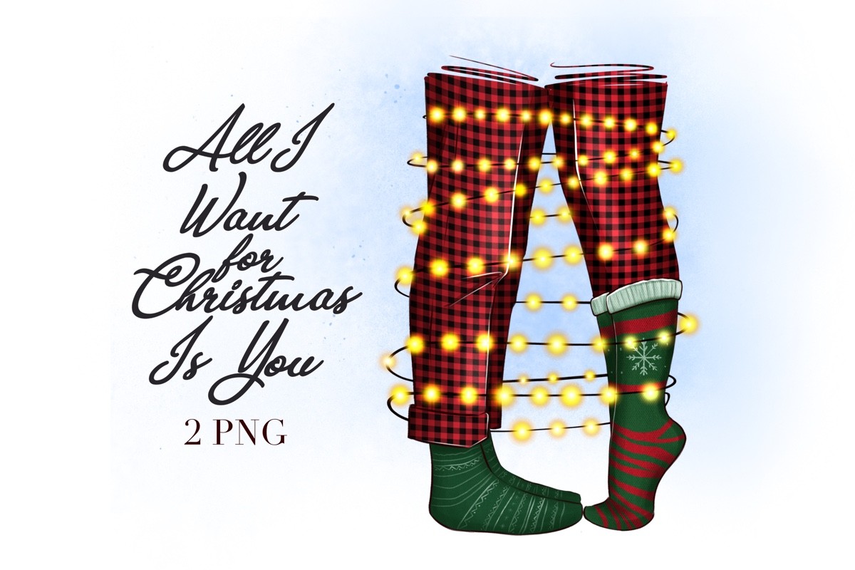 All I Want for Christmas is You Graphic by Alex Lucik · Creative Fabrica