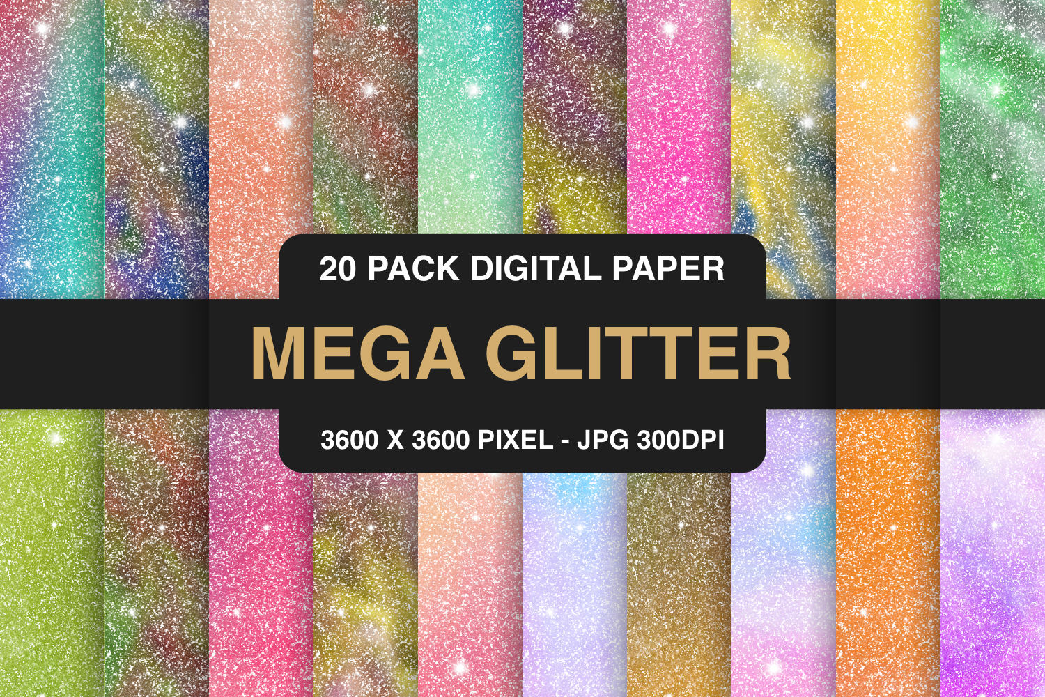Glitter Mega Vol18 Graphic by lerima · Creative Fabrica