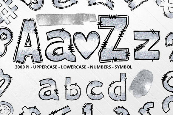 Leopard Doodle Font Bundle Graphic by fontlia · Creative Fabrica
