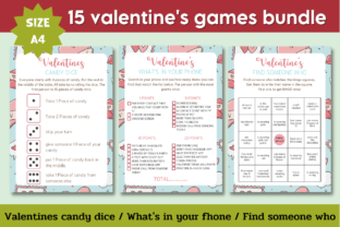 Valentine's Game Bundle Graphic by Adalin Digital · Creative Fabrica