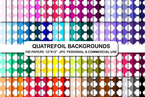 100 Colors Digital Papers Backgrounds Bundle · Creative Fabrica