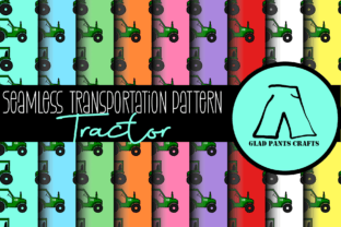 Seamless Transportation Pattern Bundle Graphic by Glad Pants Crafts ...