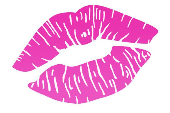 Hot Pink Incomplete Heart Graphic by IndigoCreations · Creative Fabrica