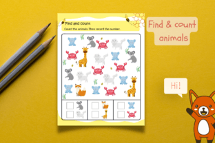Animals Counting Activity for Kids Graphic by Sweet Creativities ...