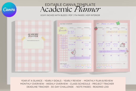 Finance & Budget Planner Canva Template Graphic by Celine Art ...