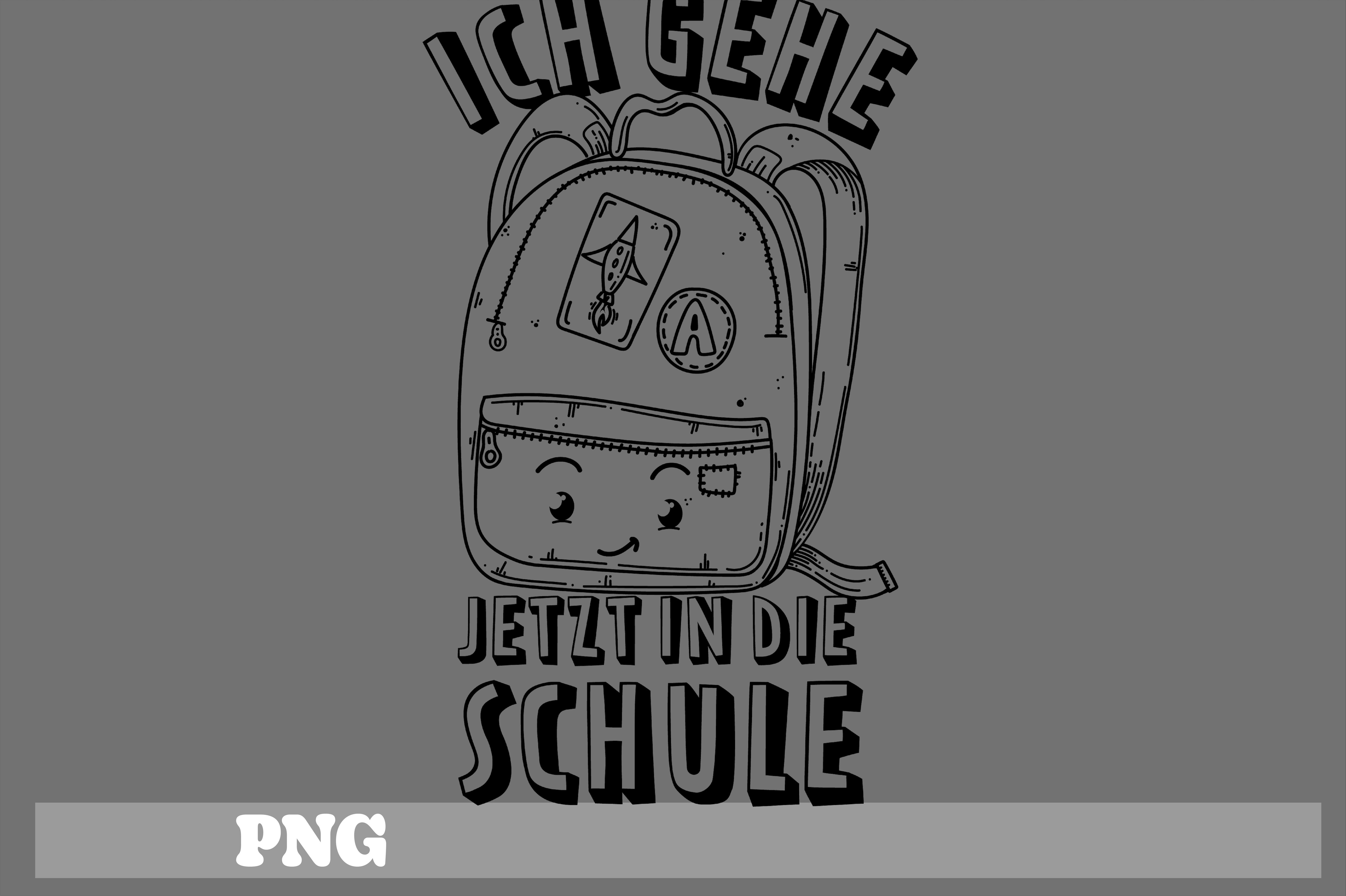 T-Shirt PNG Template,German, School, Bac Graphic by SveaRoederDesign ...