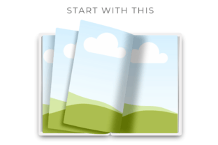 Wirebound Notebook Mockup for Canva Graphic by Mockup Scene · Creative ...