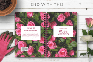 Wirebound Notebook Mockup for Canva Graphic by Mockup Scene · Creative ...