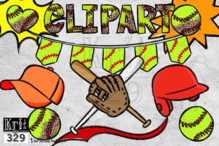 Softball Leopard PNG Alphabet Font Graphic by Krit-Studio329 · Creative ...