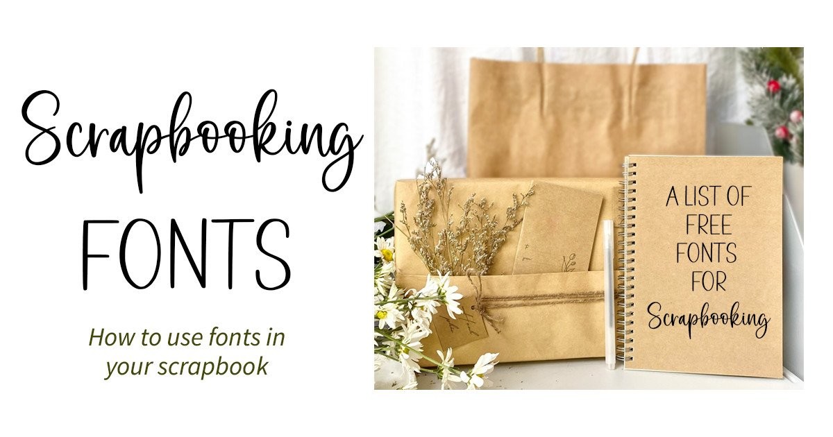Scrapbooking Fonts - Creative Fabrica