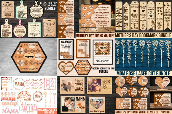 Mother's Day Bundle · Creative Fabrica