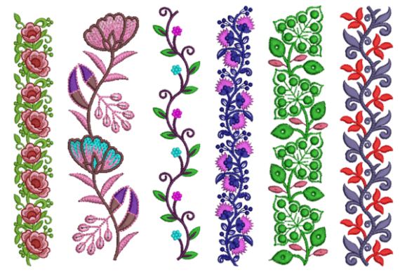Borders Embroidery Designs (2026) - 1533+ Free & Premium Embroidery ...