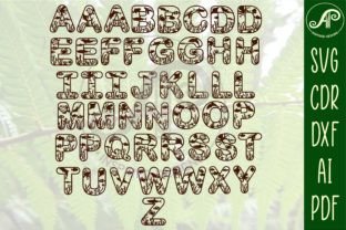 Underwater Letter Alphabet Set. 47 SVG · Creative Fabrica