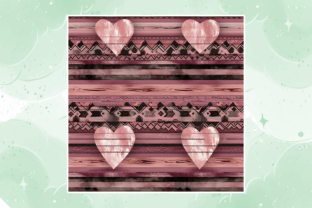 Pink Western Patterns Bundle Graphic by Artistry Alley · Creative Fabrica