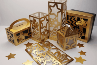 Stars Birthday Set · Creative Fabrica