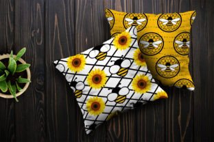Bumble Bee Digital Papers Graphic by Creative Store · Creative Fabrica