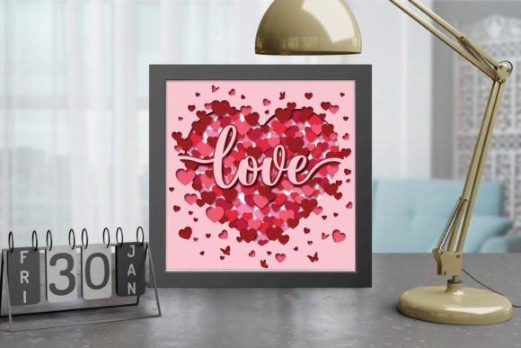 1346 Shadow Box Template Designs & Graphics