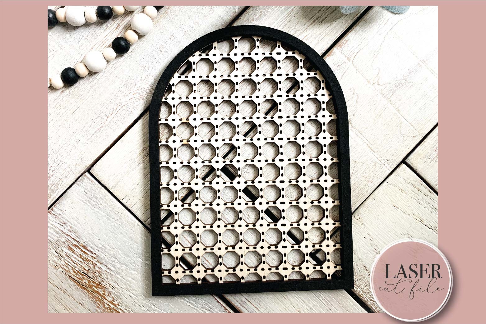 Rattan Arch SVG · Creative Fabrica
